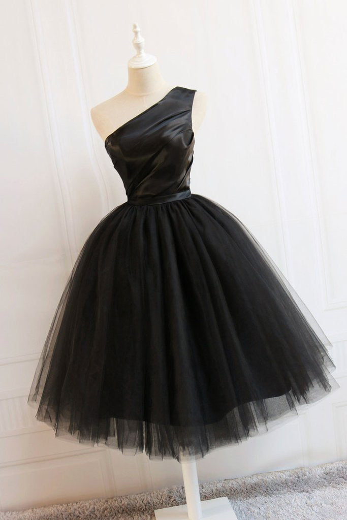 Black Mini Prom Dress